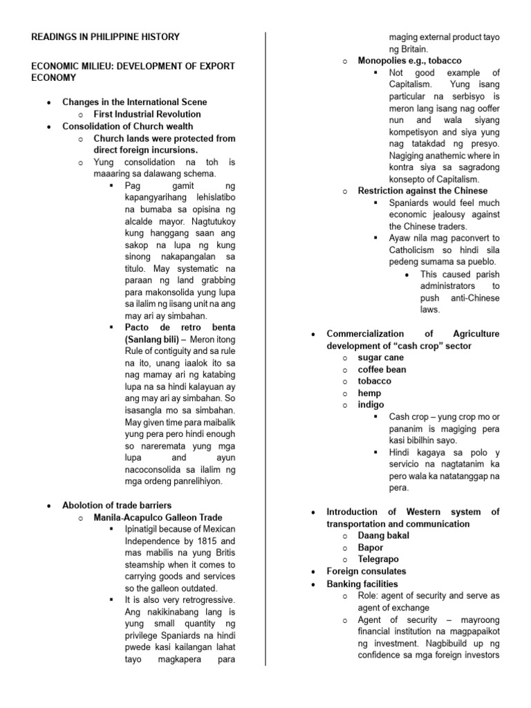 REVIEWER - PART 2 - DEVELOPMENT OF FILIPINO NATIONALISM | PDF