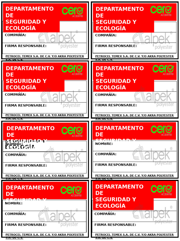 Credenciales Rojos | PDF