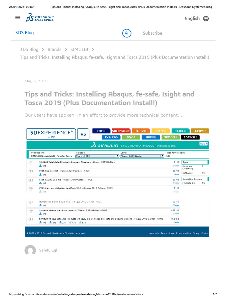 Tips and Tricks - Installing Abaqus, Fe-Safe, Isight and Tosca 2019 (Plus Documentation Install ...