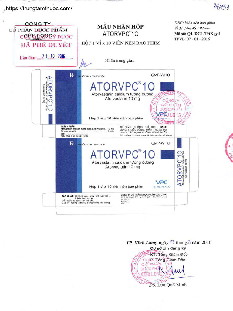 ator-vpc-10mg-hdsd | PDF