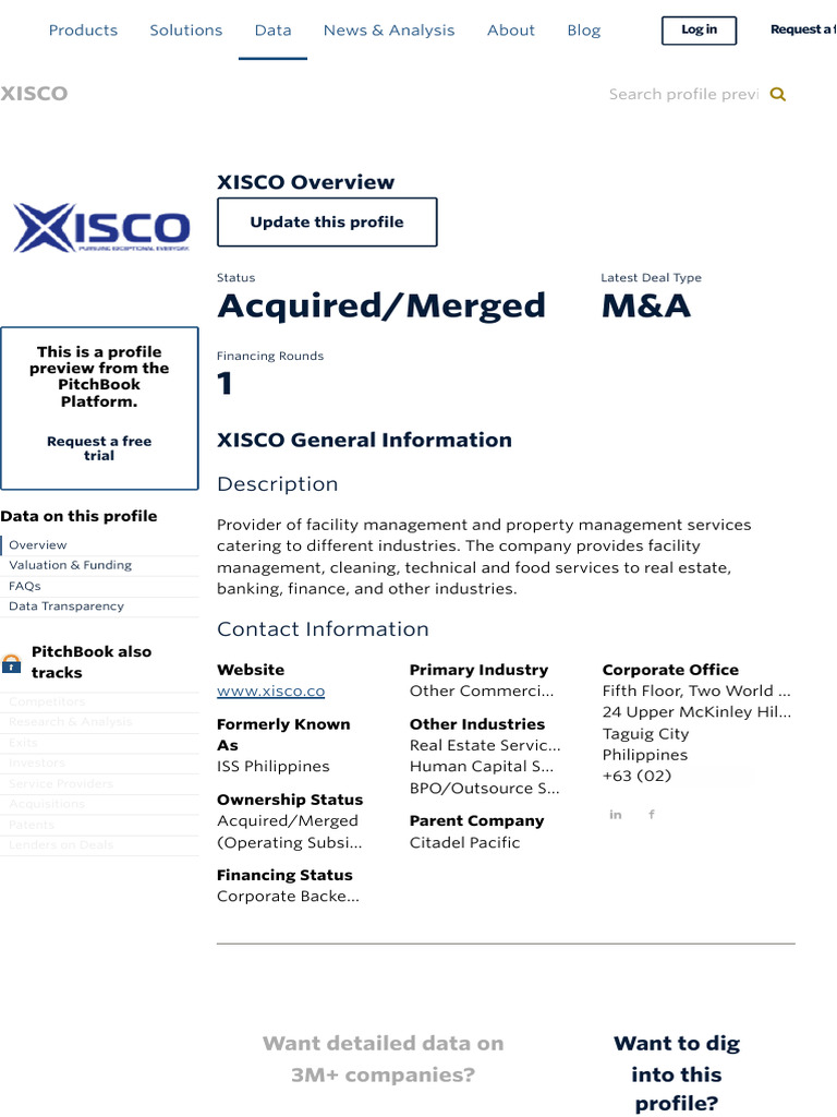 XISCO Company Profile 2025: Valuation, Investors, Acquisition ...