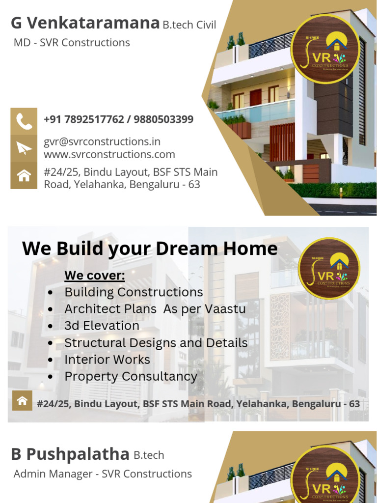 Visiting Card SVR | PDF