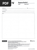 WIAT 4 Response Book | PDF