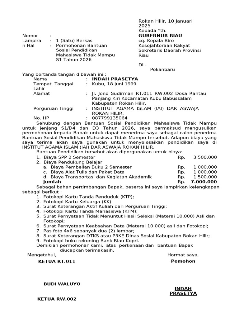 Sahabat Beasiswa Kesra 2026 | PDF