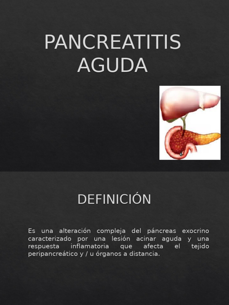 Pancreatitis-Aguda y Cronica | PDF | Medicina CLINICA | Especialidades Medicas