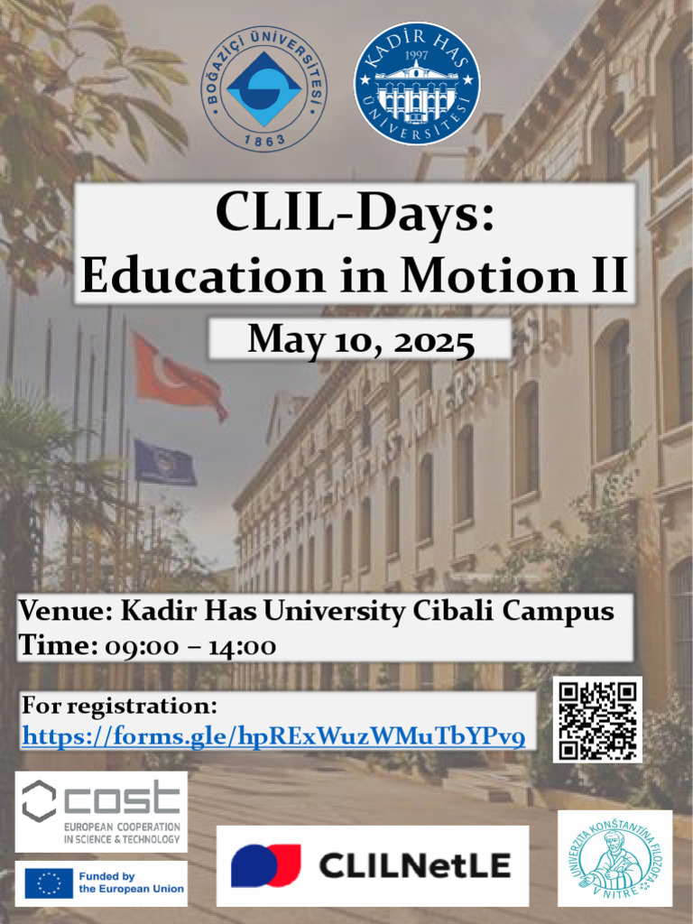 CLIL-Days Education in Motion II - Poster | PDF