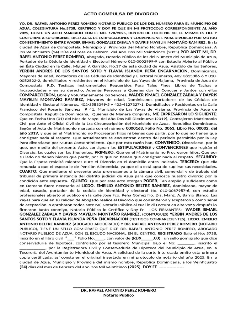 21 - Compulsa Mayi | PDF | Divorcio