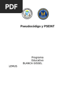 Guía de Instalación y Uso de Pseint | PDF | Algoritmos | Lenguaje de programación