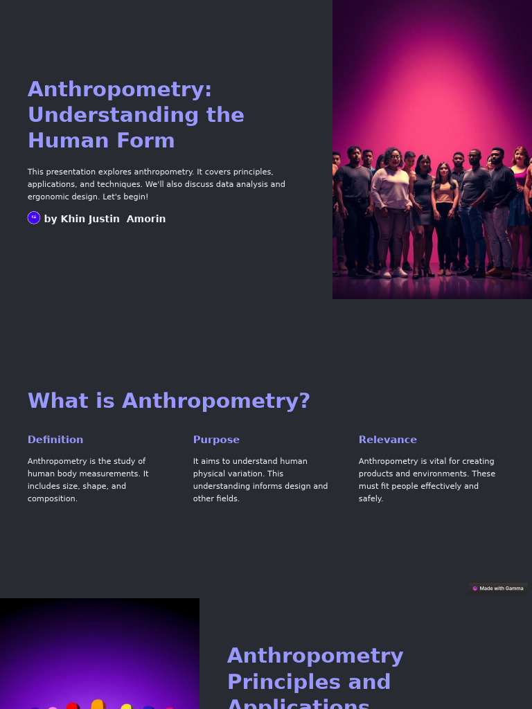 Anthropometry-Understanding-the-Human-Form | PDF | Anthropometry ...