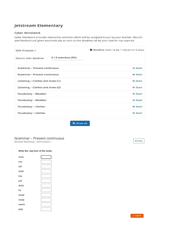 Unit 9 Lesson 1 | PDF