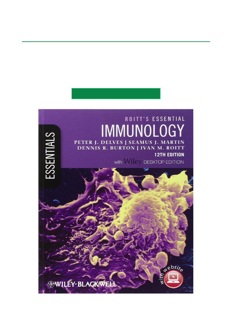 Roitt's Essential Immunology 12th Edition | PDF | Immune System | T Cell
