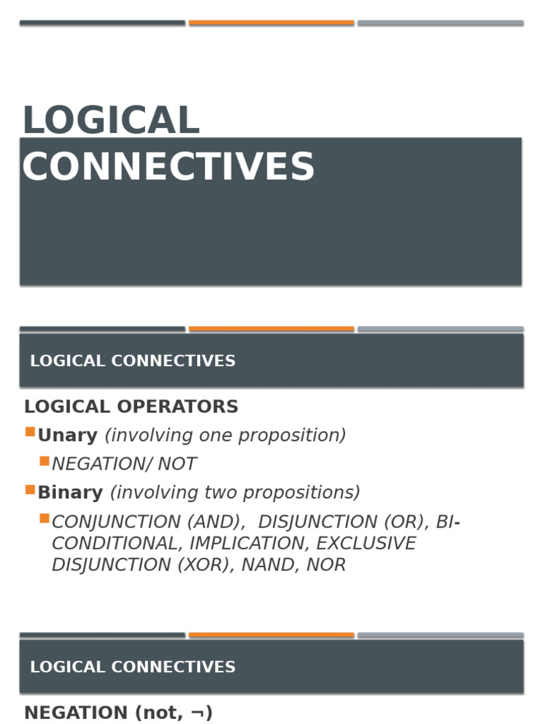 CH2.-LOGICAL-CONNECTIVES | PDF