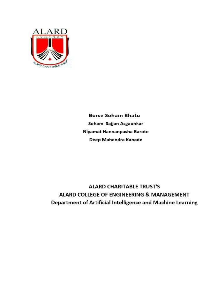 PBL Project Report I - Format AIML Department3 | PDF | Sign Language | Deep Learning