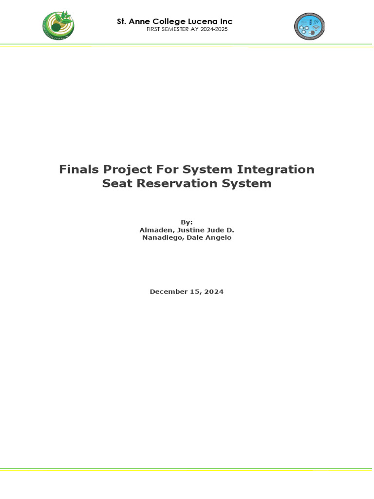 SystemIntegration Finals | PDF | Model–View–Controller | Usability