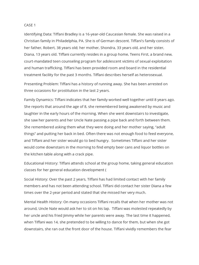 Presentation Case Studies | PDF | Caregiver | Human Sexuality