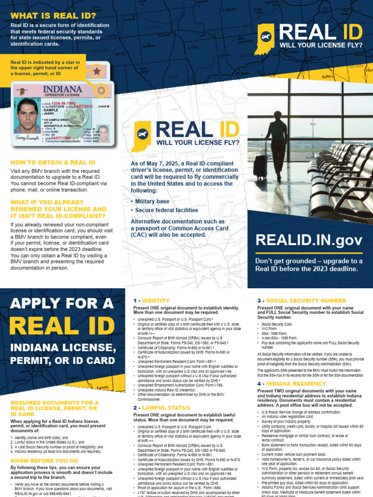Real ID Brochure | PDF