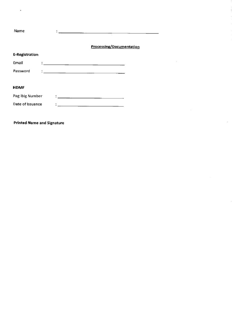 Oec Forms | PDF