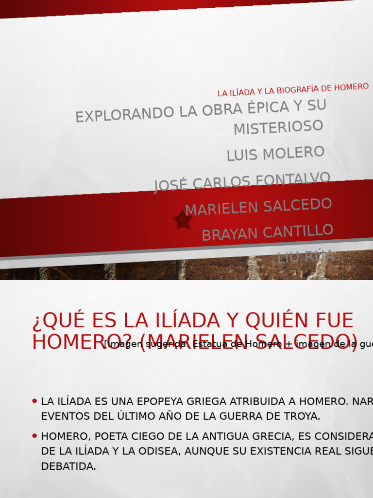 Imagen de La Ilíada y Homero | PDF