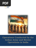 Chronological Table of Major Indian Operations | PDF | Pakistan ...