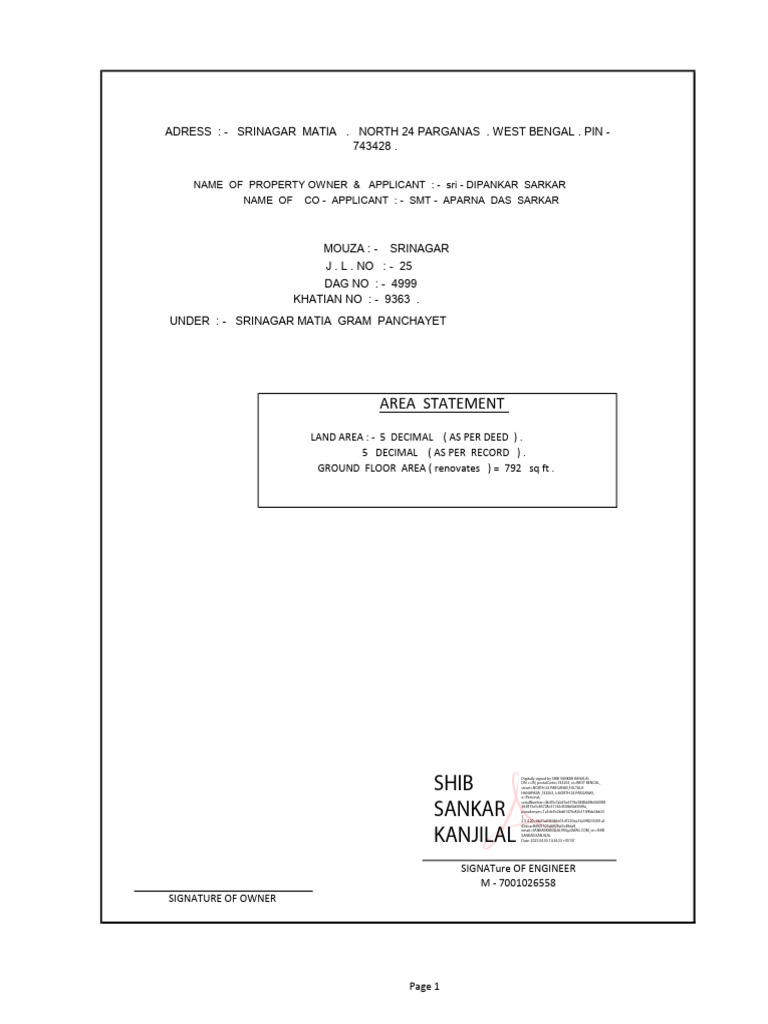 DIPANKAR SARKAR. extimate | PDF | Plaster | Building Materials