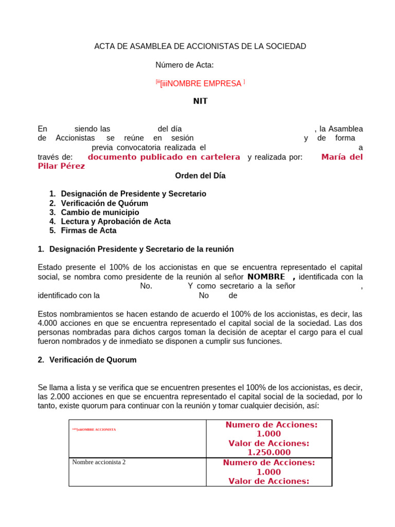 Acta de Cambio de municipio ante la CCB | PDF | Ley politica | Gobierno