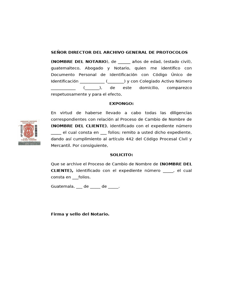 Memorial Remisión Al AGP | PDF