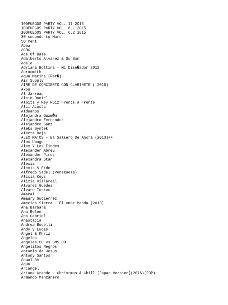 Musica MP3 (Yaisel-PC) | PDF | Ganadores del premio musical | Músicos