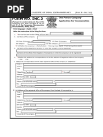 Application Form For TPIN and Tax Registration Form 1 | PDF | Taxes ...