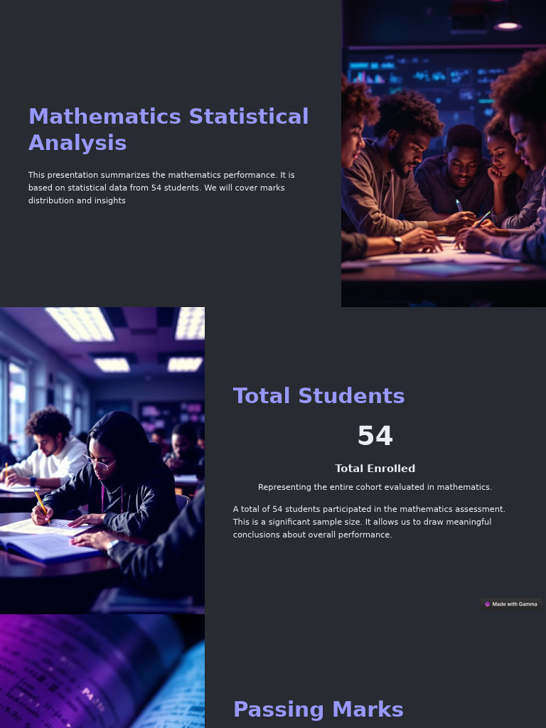 Mathematics Statistical Analysis | PDF | Statistics | Mathematics