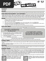 Uno No Mercy Rules PDF Printable | PDF | Card Games | Ephemera