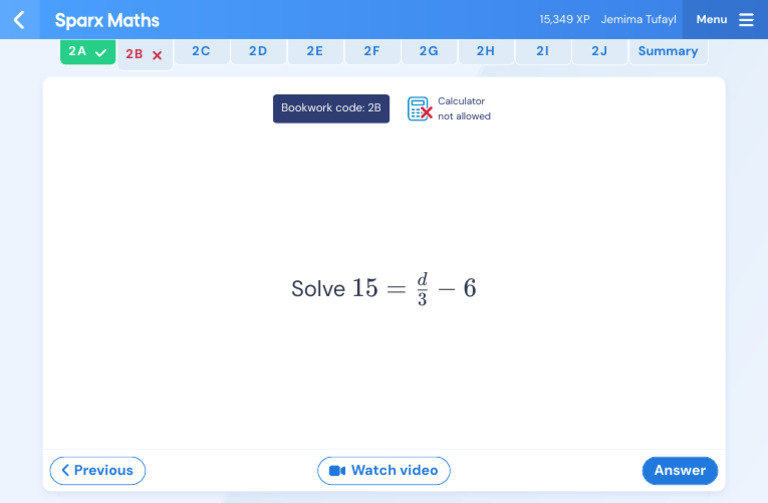 Sparx Maths 2 | PDF