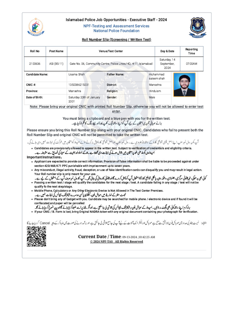 NPF-Tas Job portal | PDF