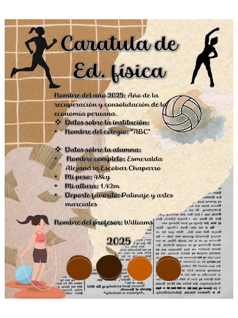 Caratula de Ed.fisica | PDF