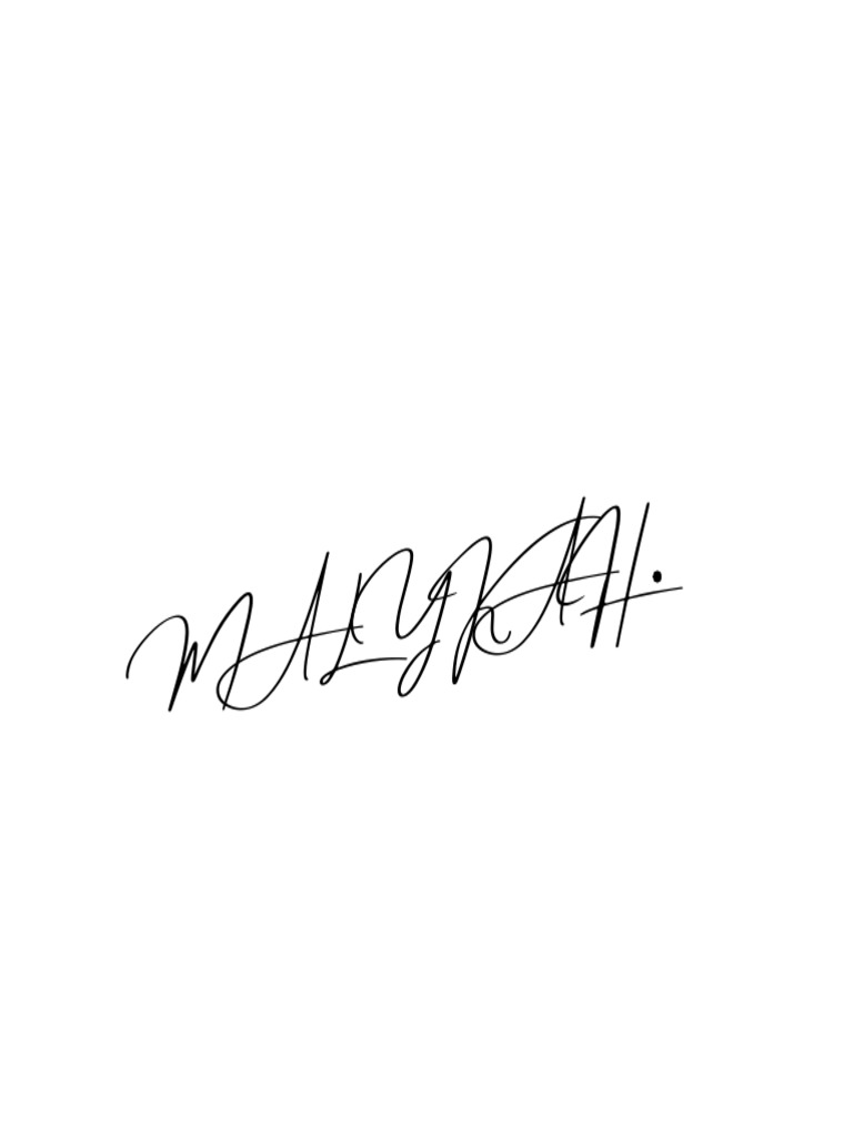 White Modern Minimalist Signature Brand Logo PDF | PDF