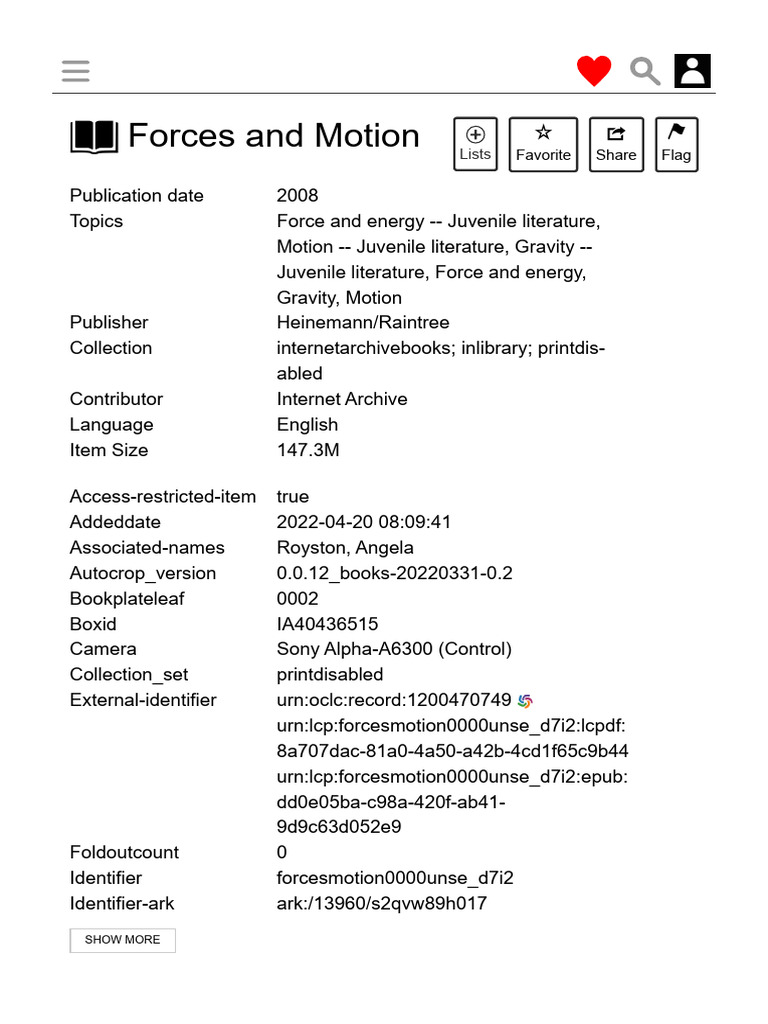 Forces and Motion | PDF