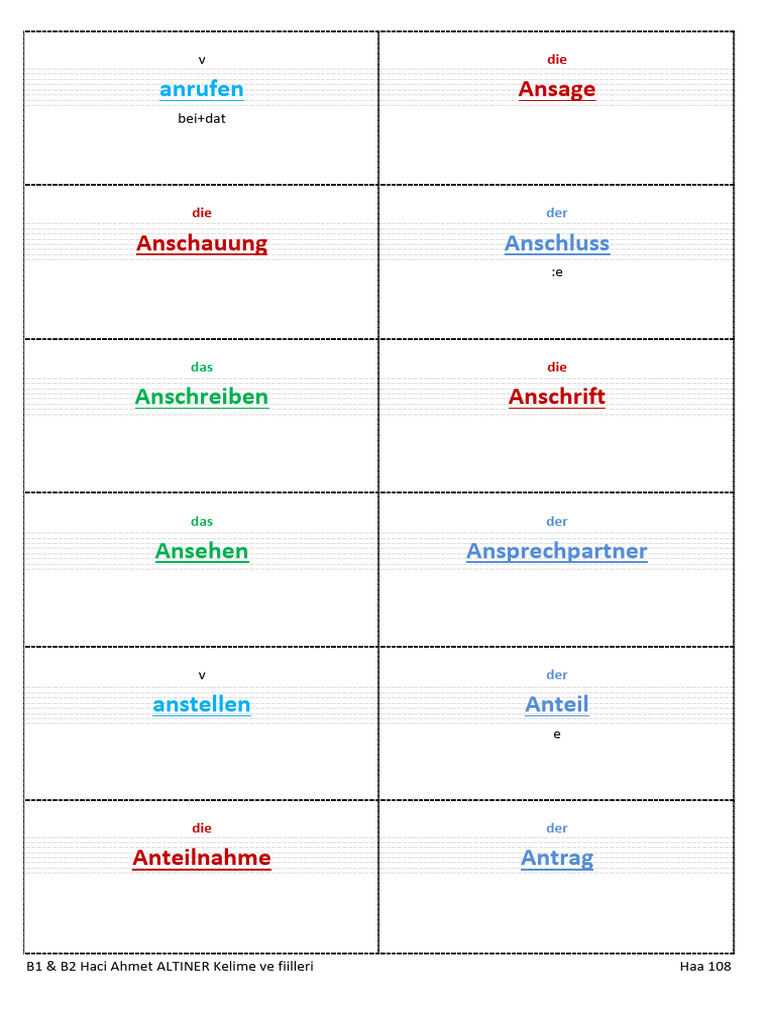 Ansage: Anrufen | PDF