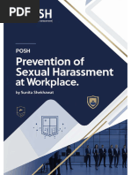 POSH Committee Guidelines | PDF