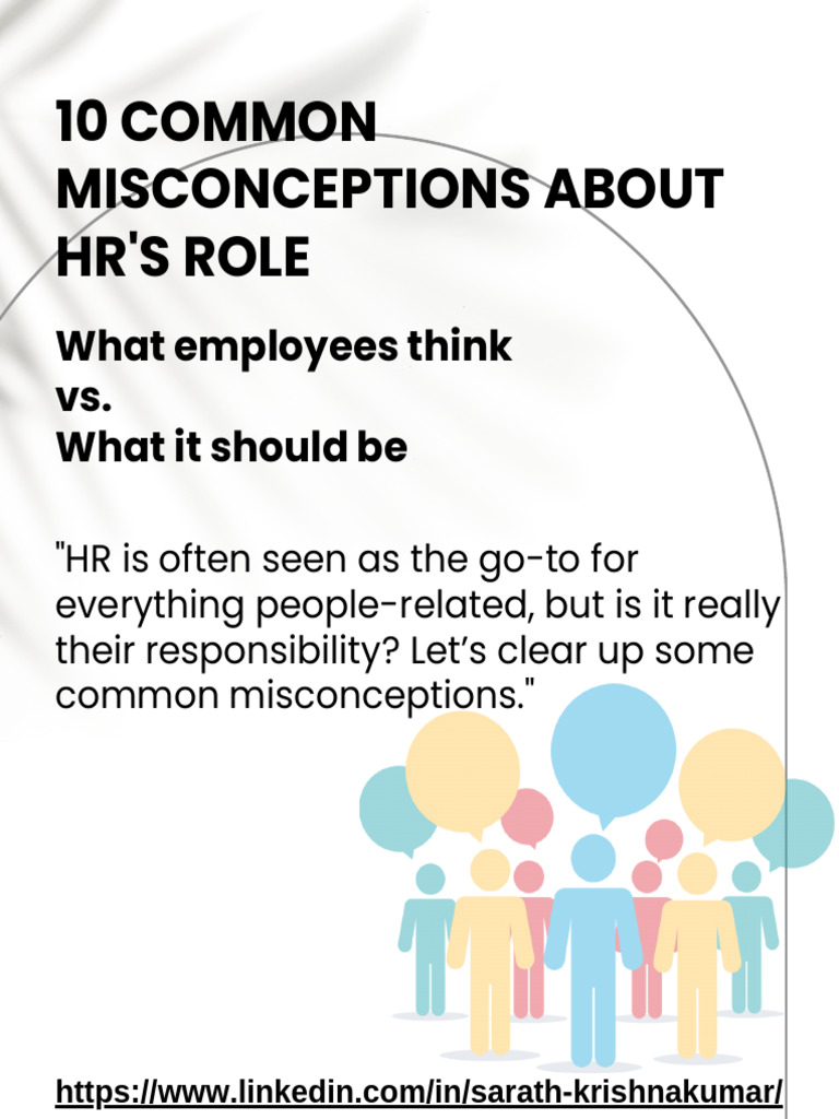 Clarifying HR Misconceptions | PDF | Employee Retention | Workplace