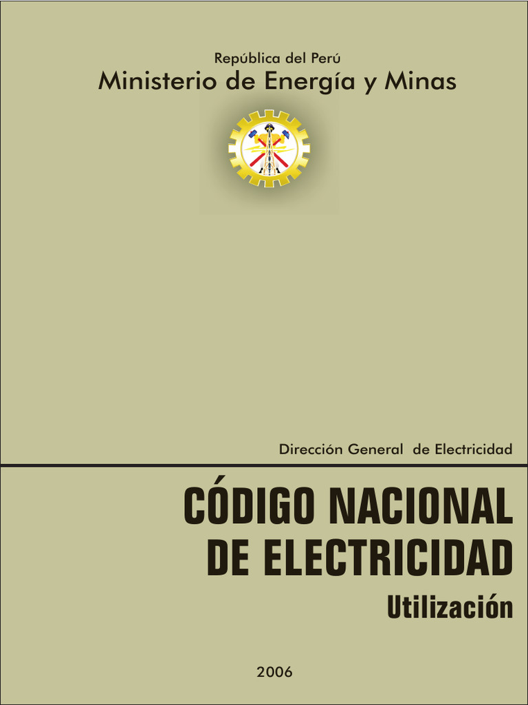CNE-1-400 | PDF | Ingenieria Eléctrica | Conductor electrico
