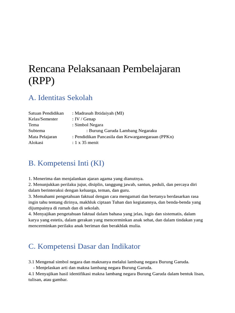 Modul Ajar Terbaru PPP | PDF