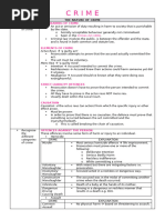 WJEC Unit1 Criminology AC1.1-1.5 Notes | PDF | Crimes | Crime & Violence