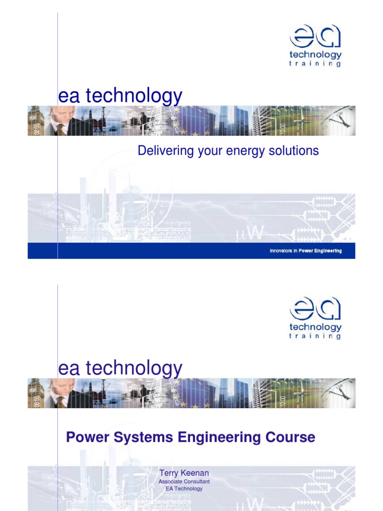 Power Systems Engineering Course Overview | PDF