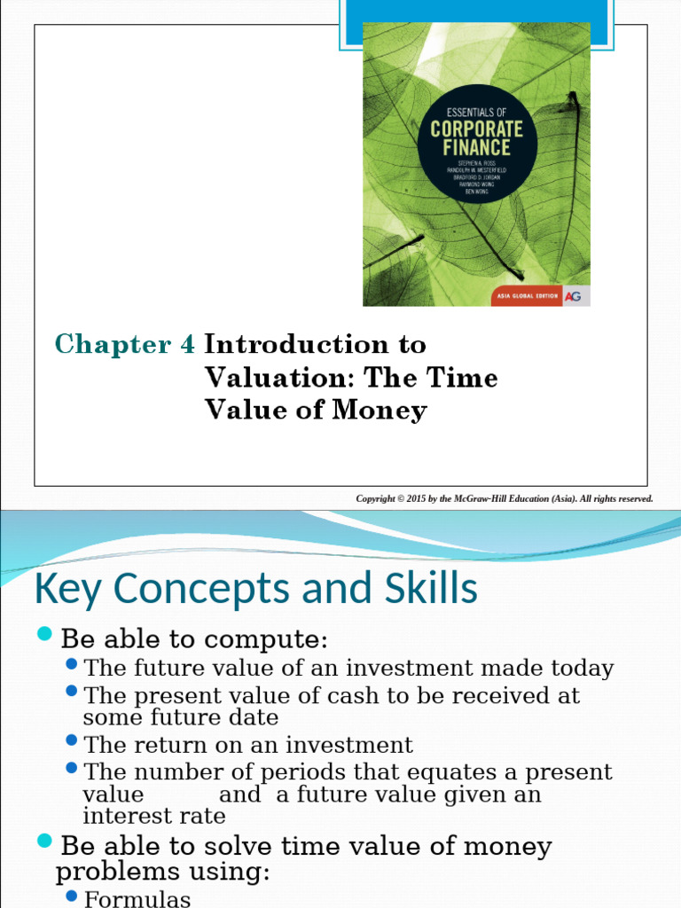 Topic 2 (1) Time Value of Money | PDF | Present Value | Time Value Of Money