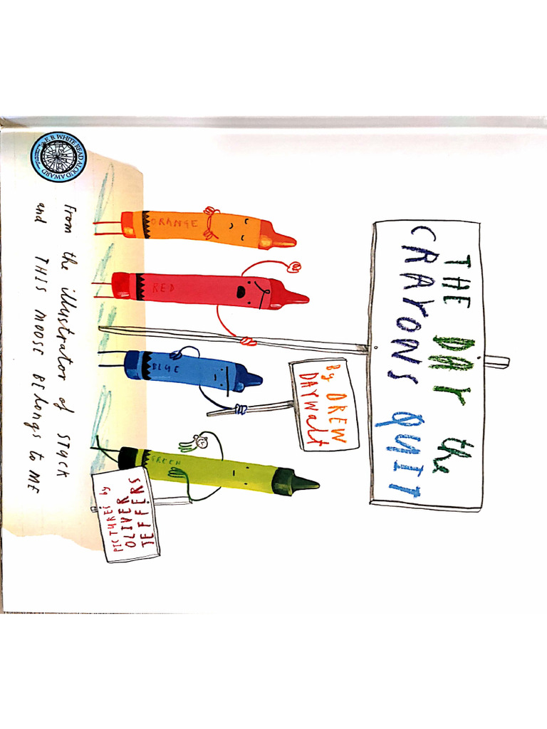 PE4-1 The Day The Crayons Quit 3 | PDF