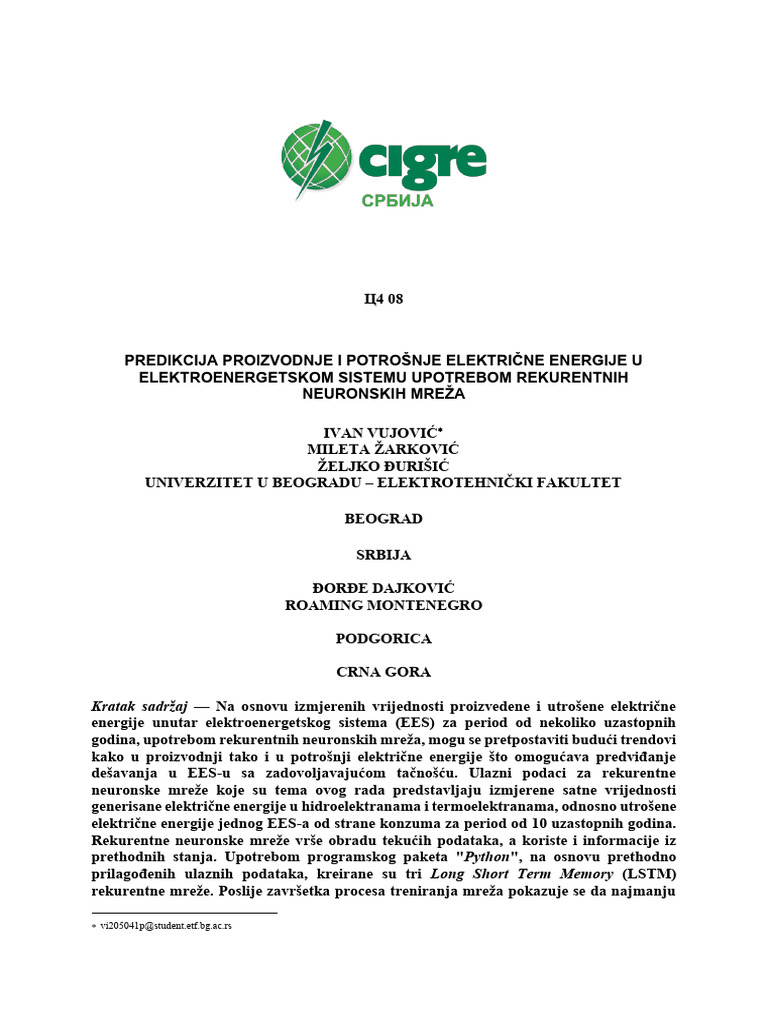 Ц4 08 133_Ivan Vujovic_Mileta Zarkovic_Zeljko DJurisic_DJordje Dajkovic_PREDIKCIJA PROIZVODNJE I ...