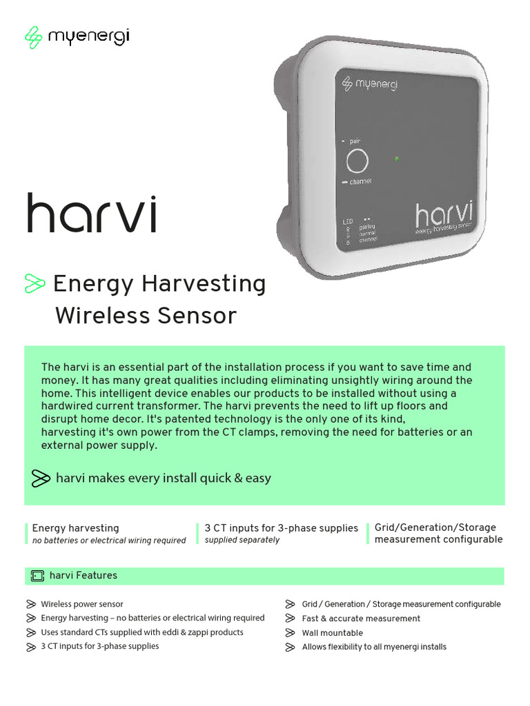 HARVI DATA SHEET | PDF
