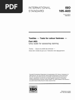 ISO 105-A02: Grey Scale for Color Fastness | PDF | International ...