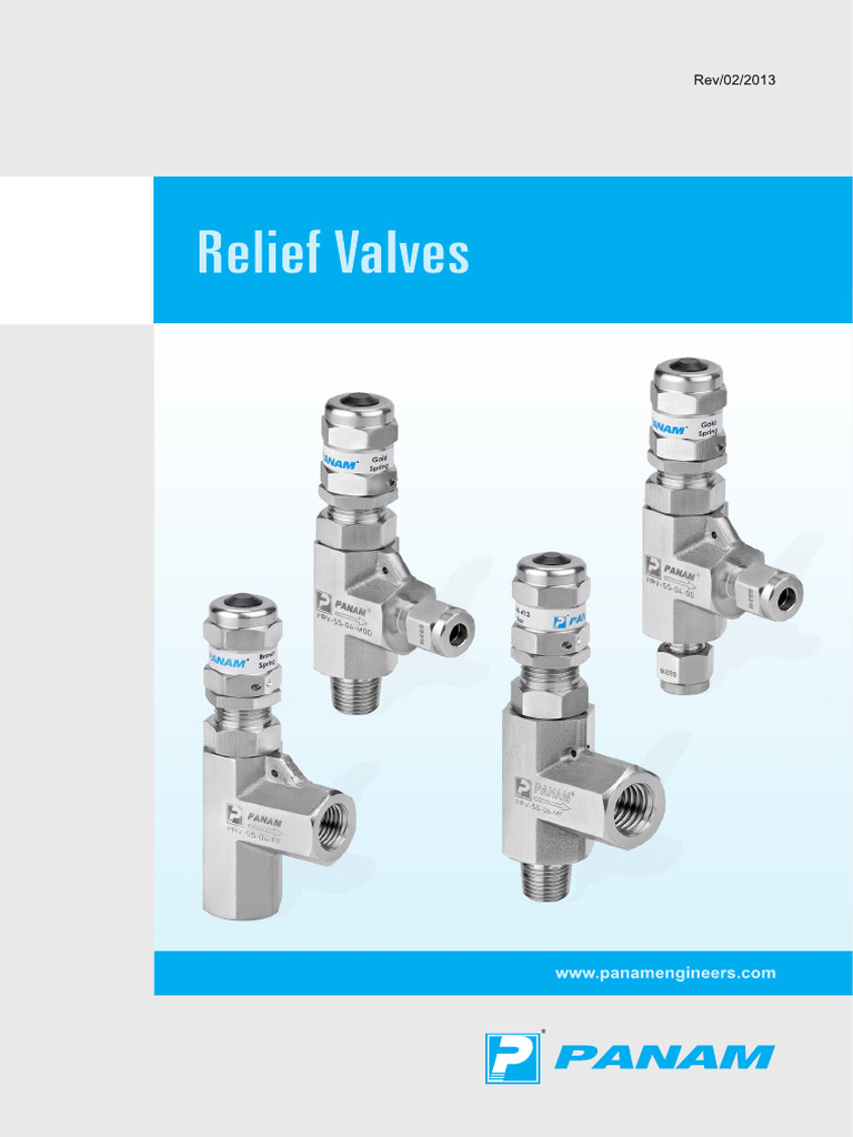 PANAM Relief Valve | PDF