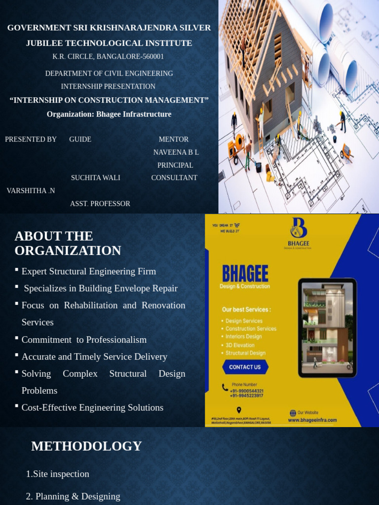 Internship Report: Bhagee Construction | PDF | Concrete | Architectural ...