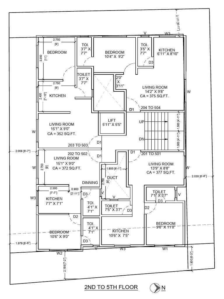 Sai Shakti Revised Floor Plan 250317 | PDF